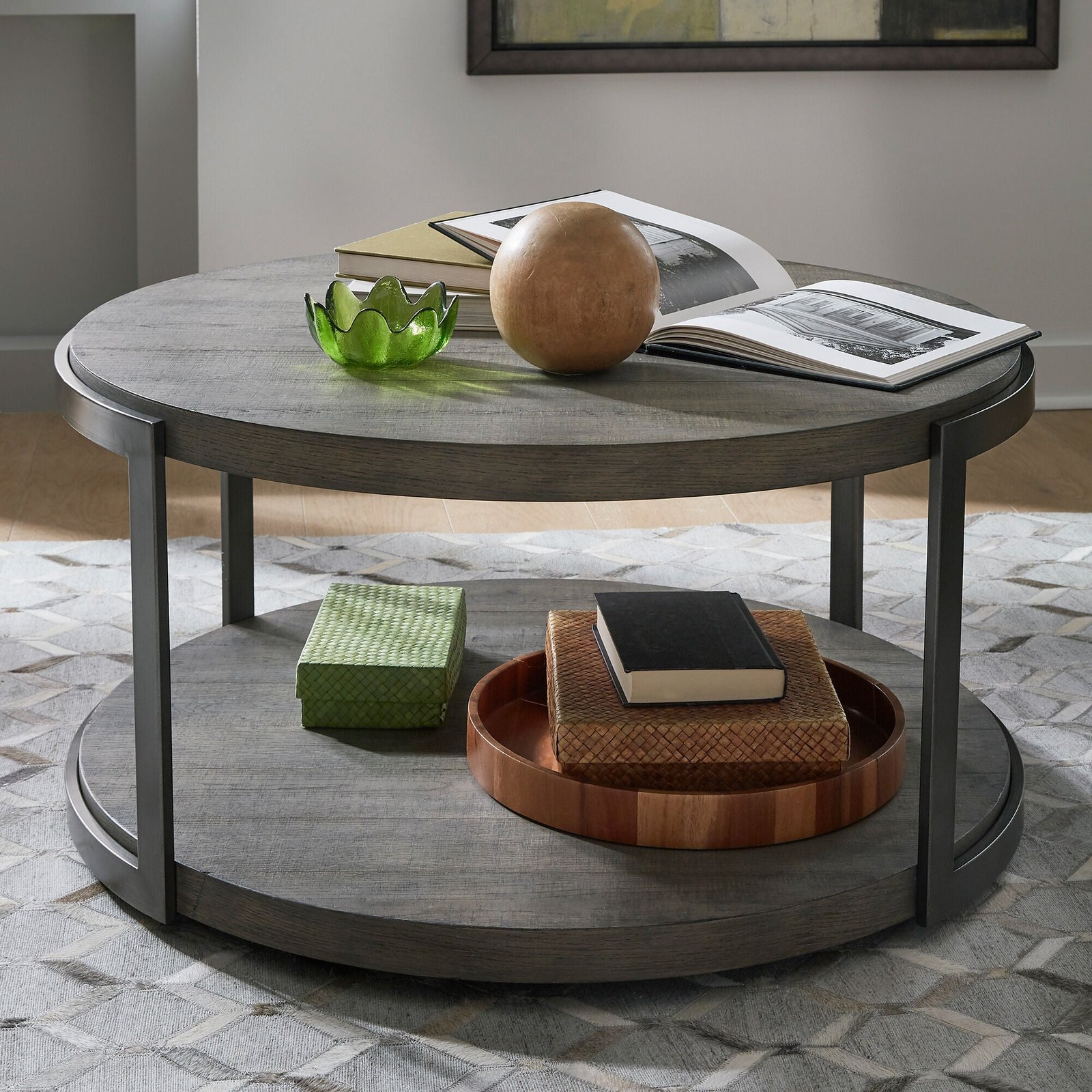 Modern View Round Coffee Table – Woometron – Furniture Store